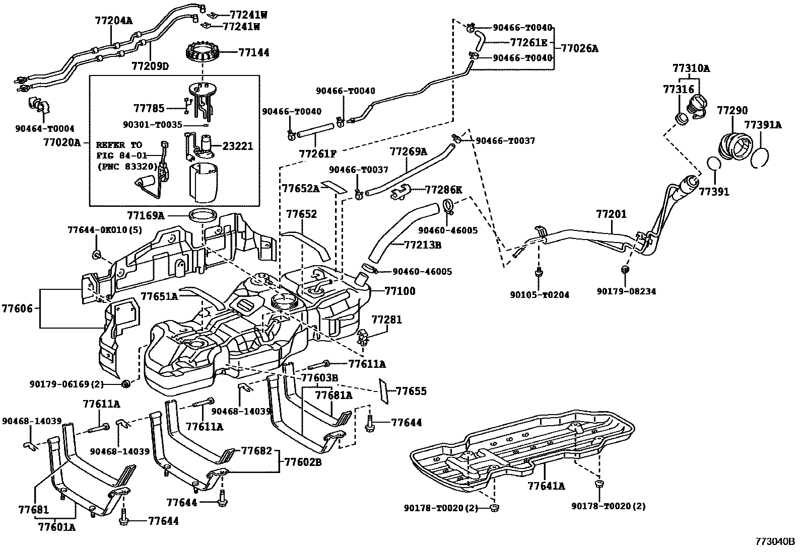 Mkena online auto parts store Toyota - 23220-0C051 - 232200C051 - PUMP ...
